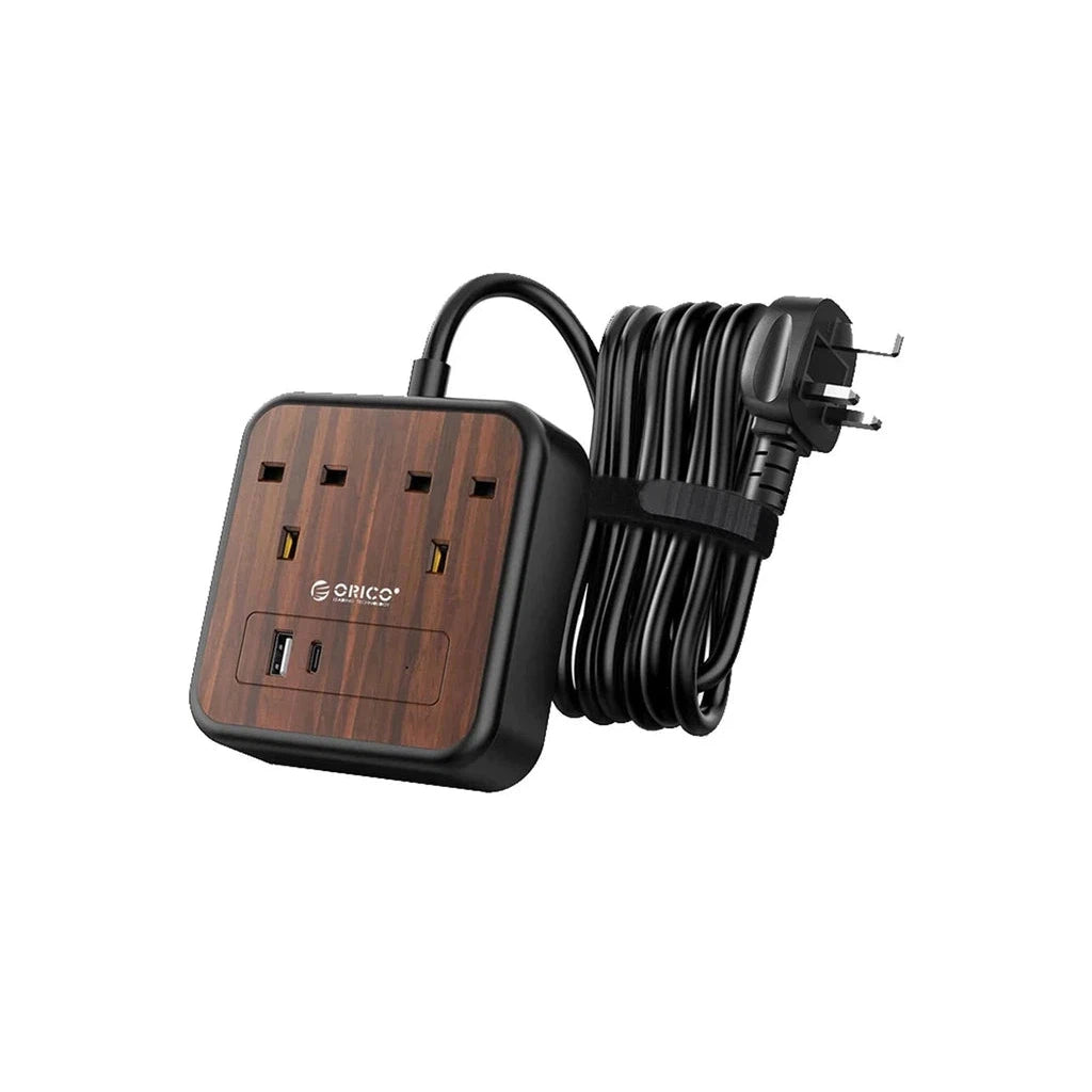 ORICO Power Strip With 3 Pin - 1.5 Meter / USB / USB-C – Star Light Kuwait
