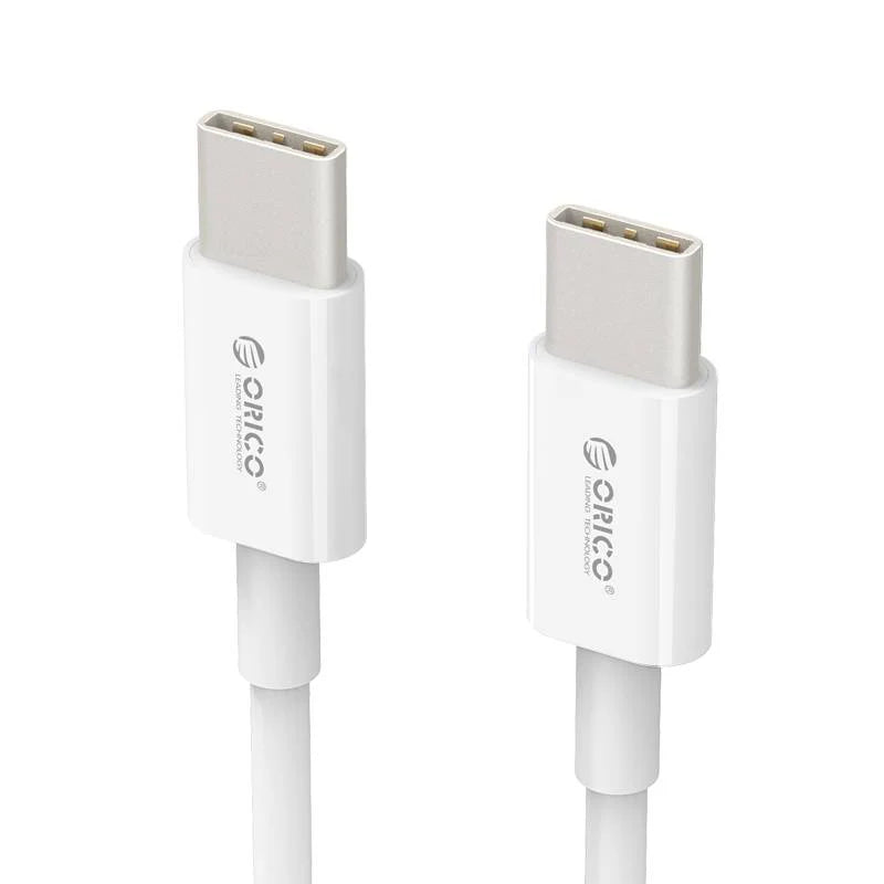 ORICO Type-C to Type-C Cable - 1 Meter / White – Star Light Kuwait