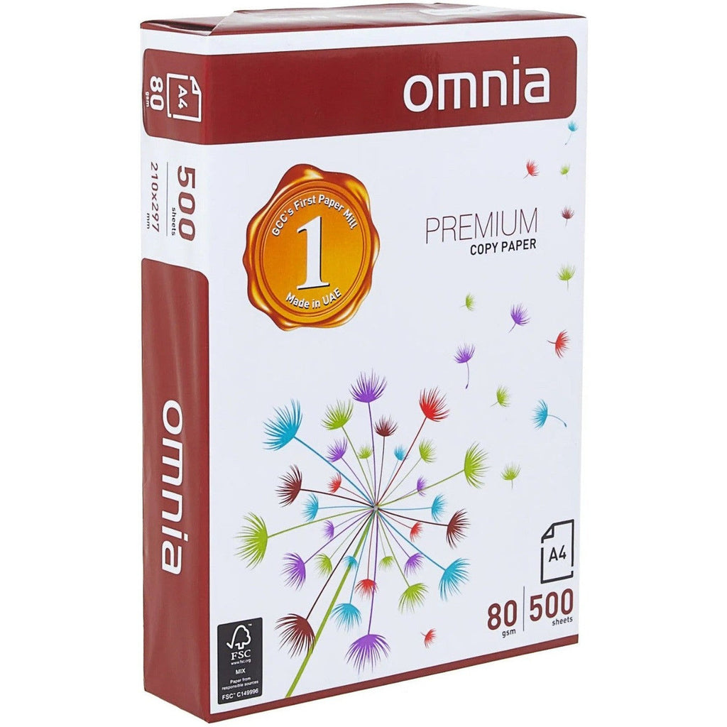 Omnia A4 Size Paper | Star Light Kuwait