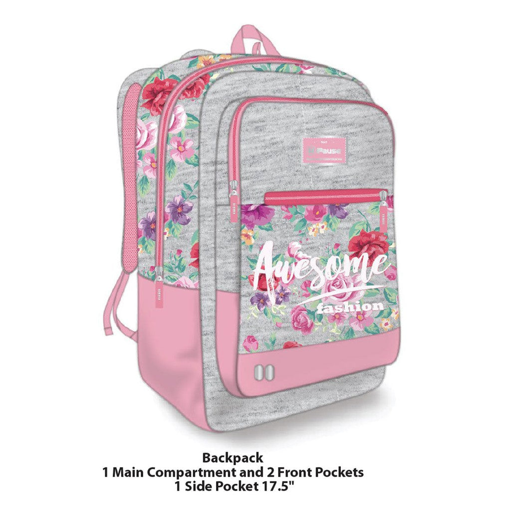 PAUSE FLOWERS BACKPACK – Star Light Kuwait