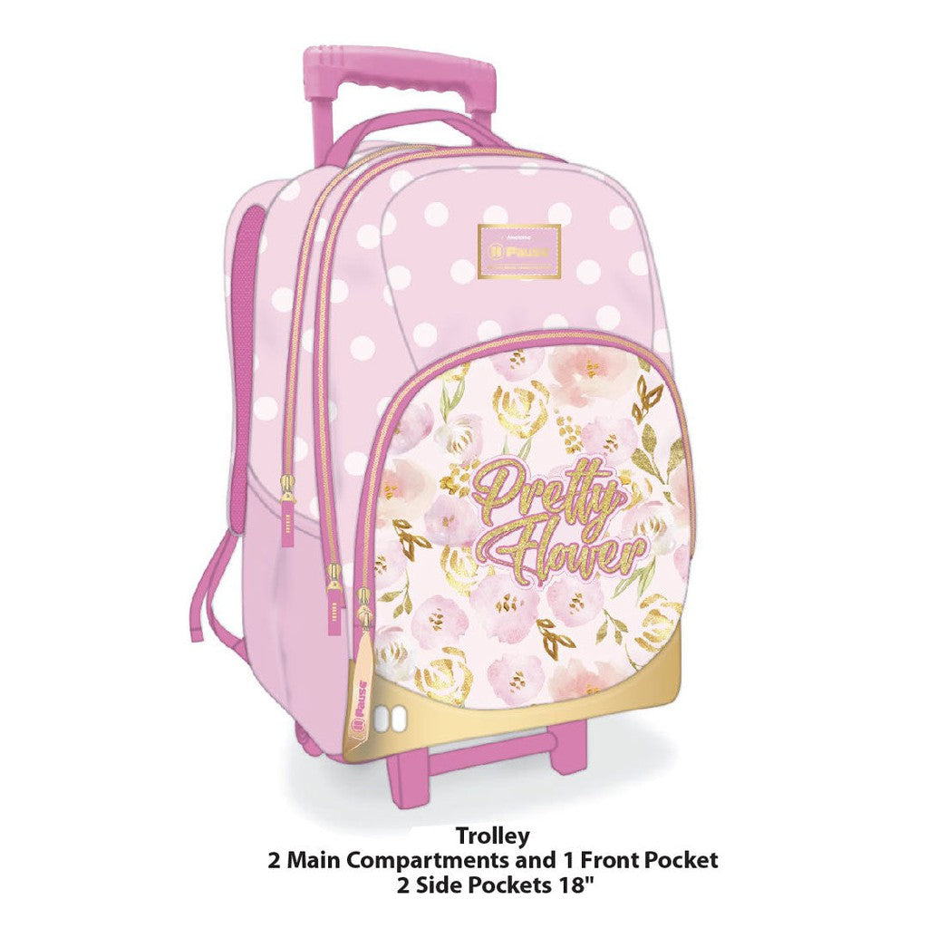 PAUSE PRETTY TROLLEY BAG – Star Light Kuwait