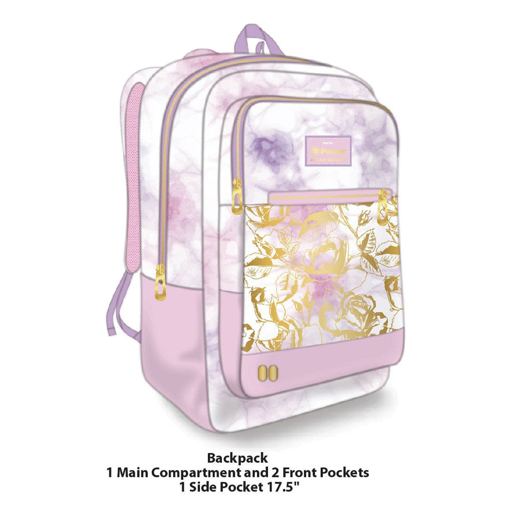 PAUSE ROSE BACKPACK – Star Light Kuwait