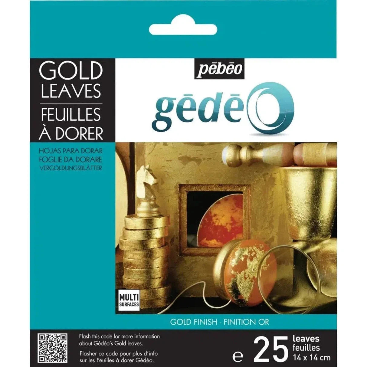 Pebeo Gedeo Gold Leaves - 25Pcs – Star Light Kuwait