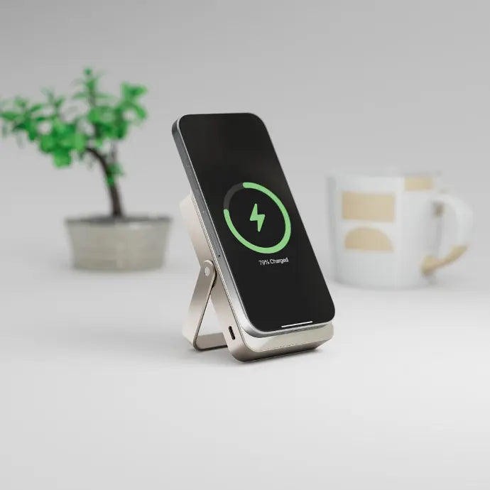 Powerology MagSafe Power Glass Surface Power Bank - 10000mAh / Type-C ...