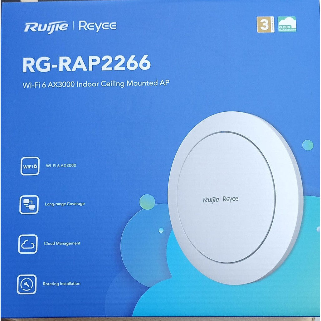 RG-RAP2266 REYEE WIFI6 INDOOR CELLING MOUNT ACCESSPOINT – Star Light Kuwait