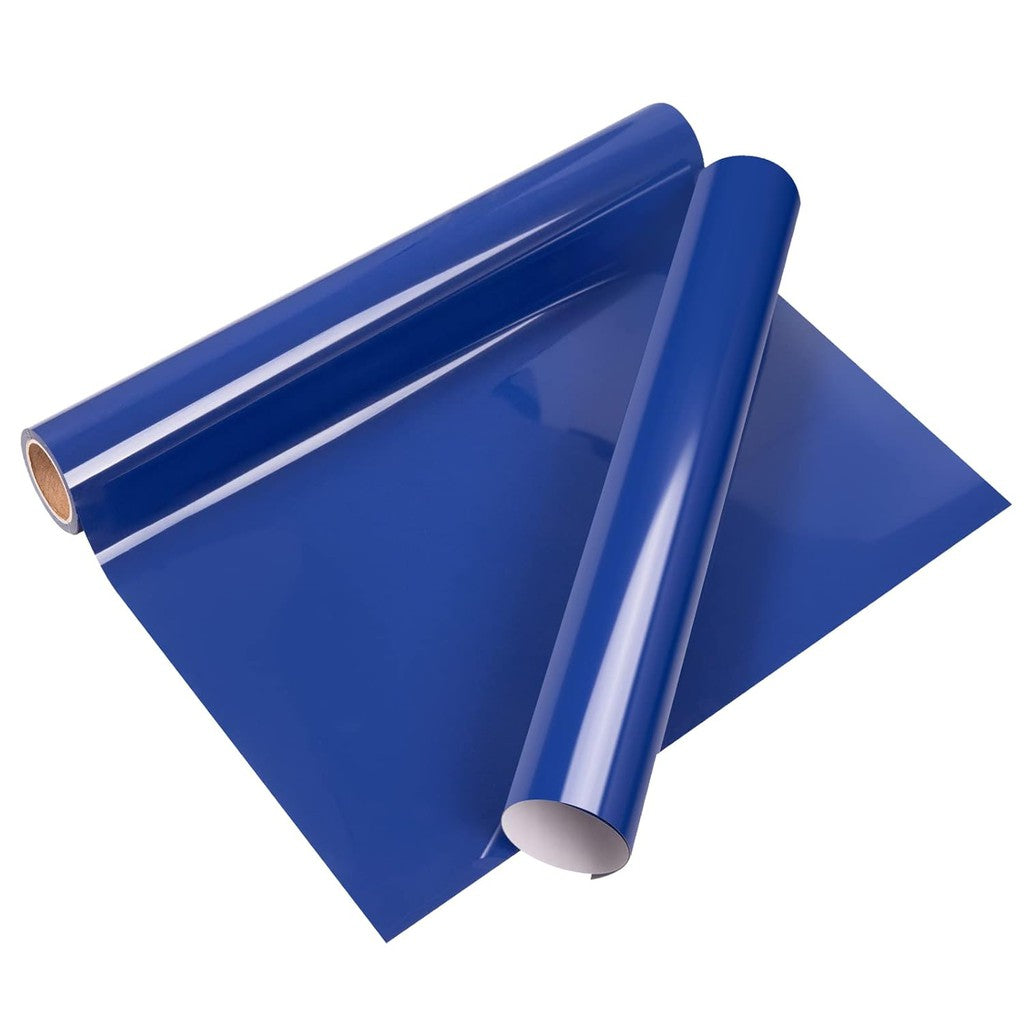 Royal Blue PU Flex Vinyl Sticker Roll – 50cm x 1m – Star Light Kuwait