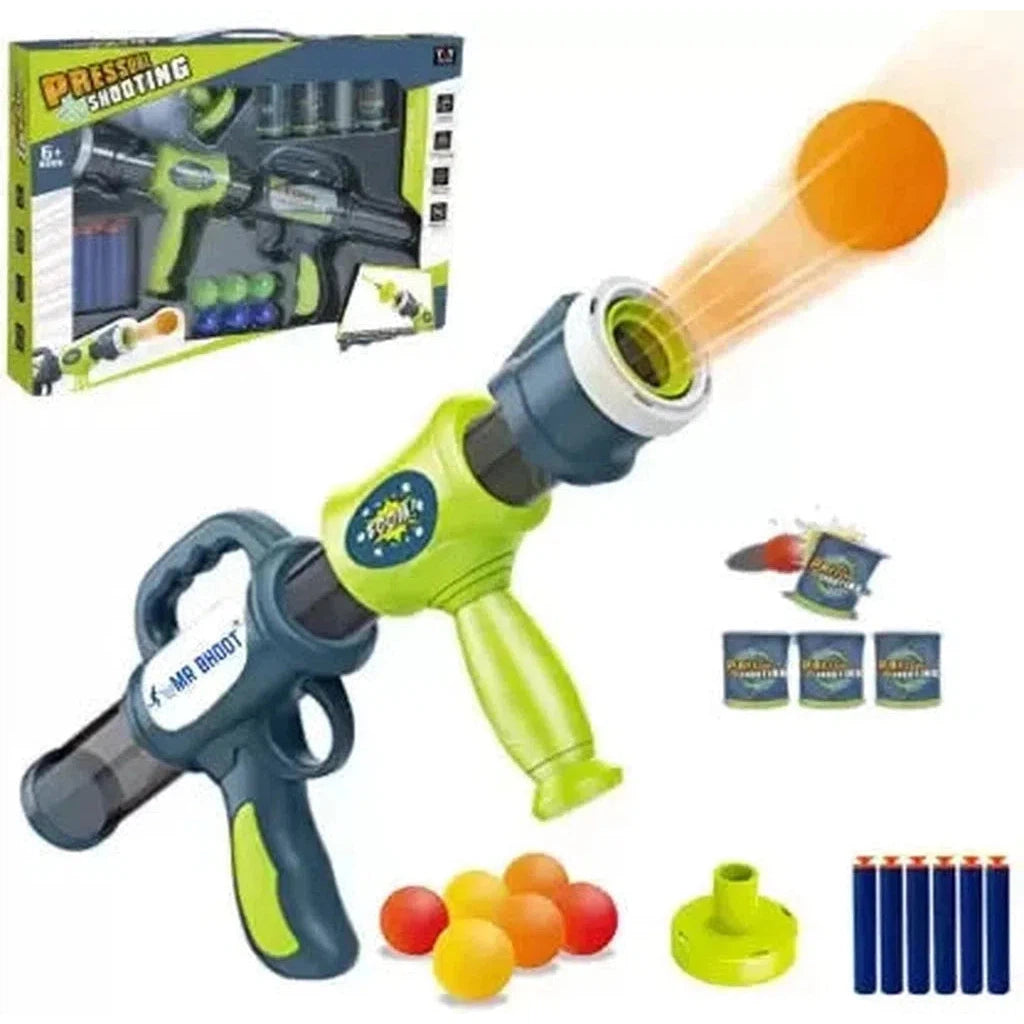 Shooting Ball Gun Air Pressure Foam Balls Shooting Gun Toy-5016 – Star ...