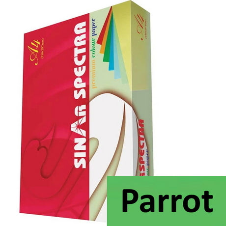 Sinar Spectra Colour Paper A4 80 Gsm IT 230 PARROT Colour – Star Light ...