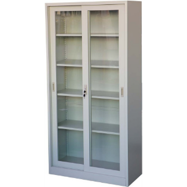 Steel-File-Cabinet-Locker-With-Sliding-Glass-Door-Cabinet-Accessories ...