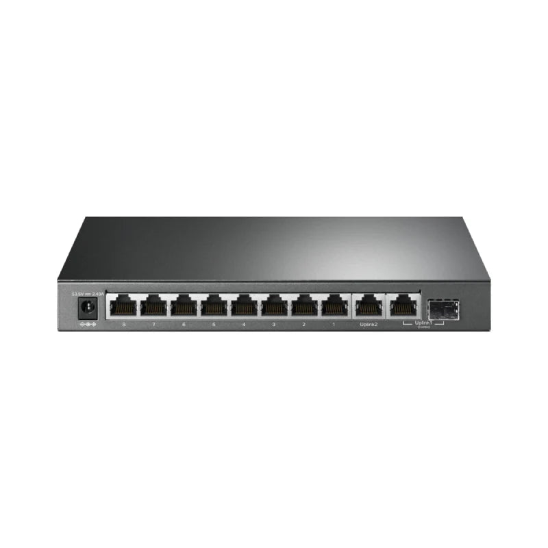 TP-Link TL-SG1210MP 10-Port Gigabit Desktop Switch with 8-Port PoE+ ...