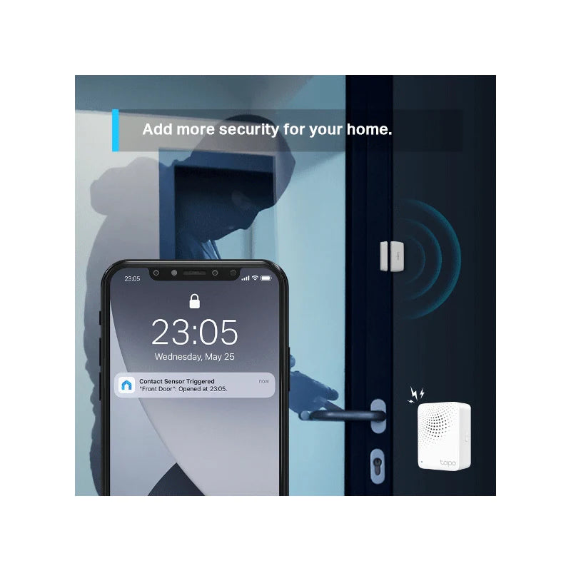 TP-Link Tapo T110 Smart Contact Sensor - White – Star Light Kuwait
