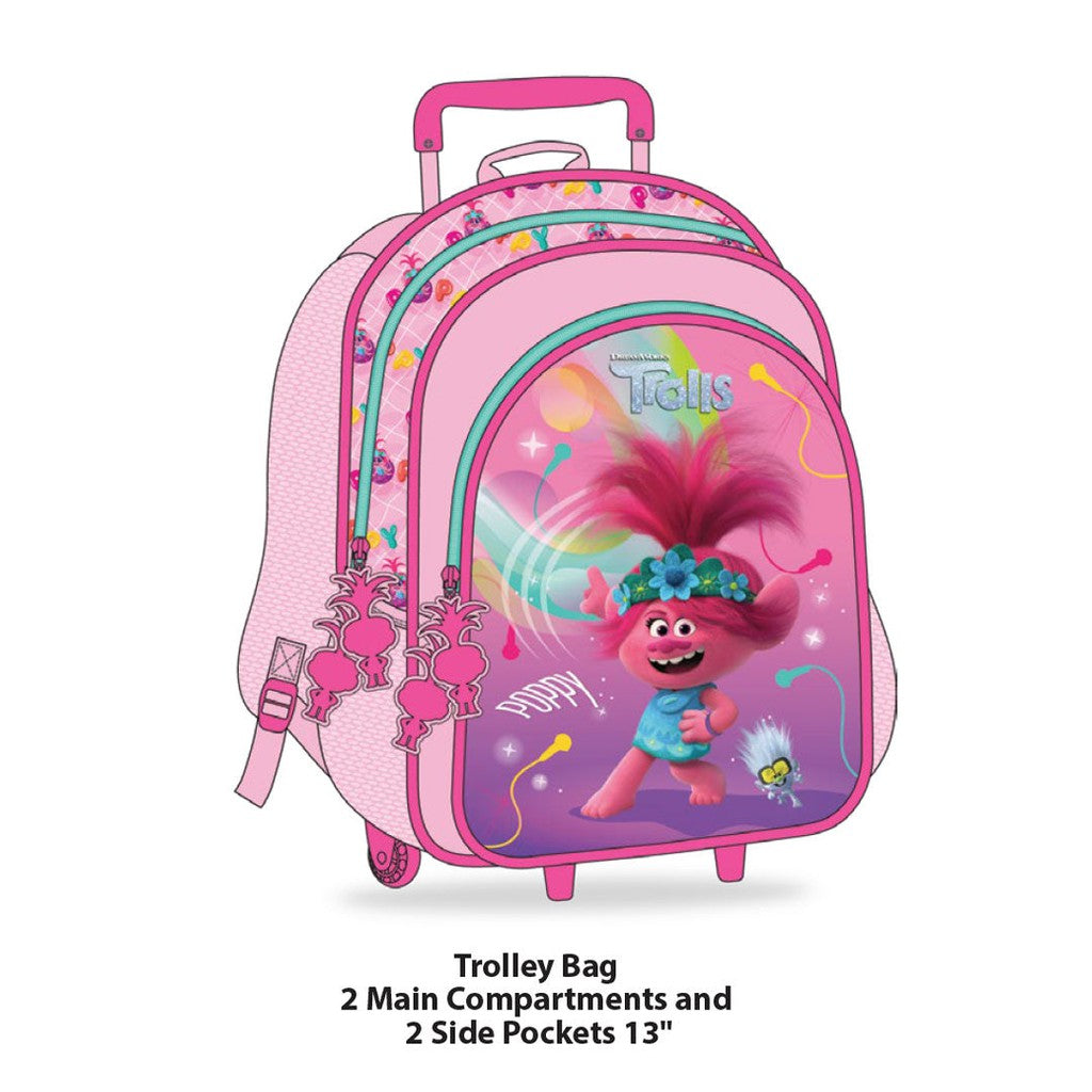 TROLLS Trolly Bag – Star Light Kuwait