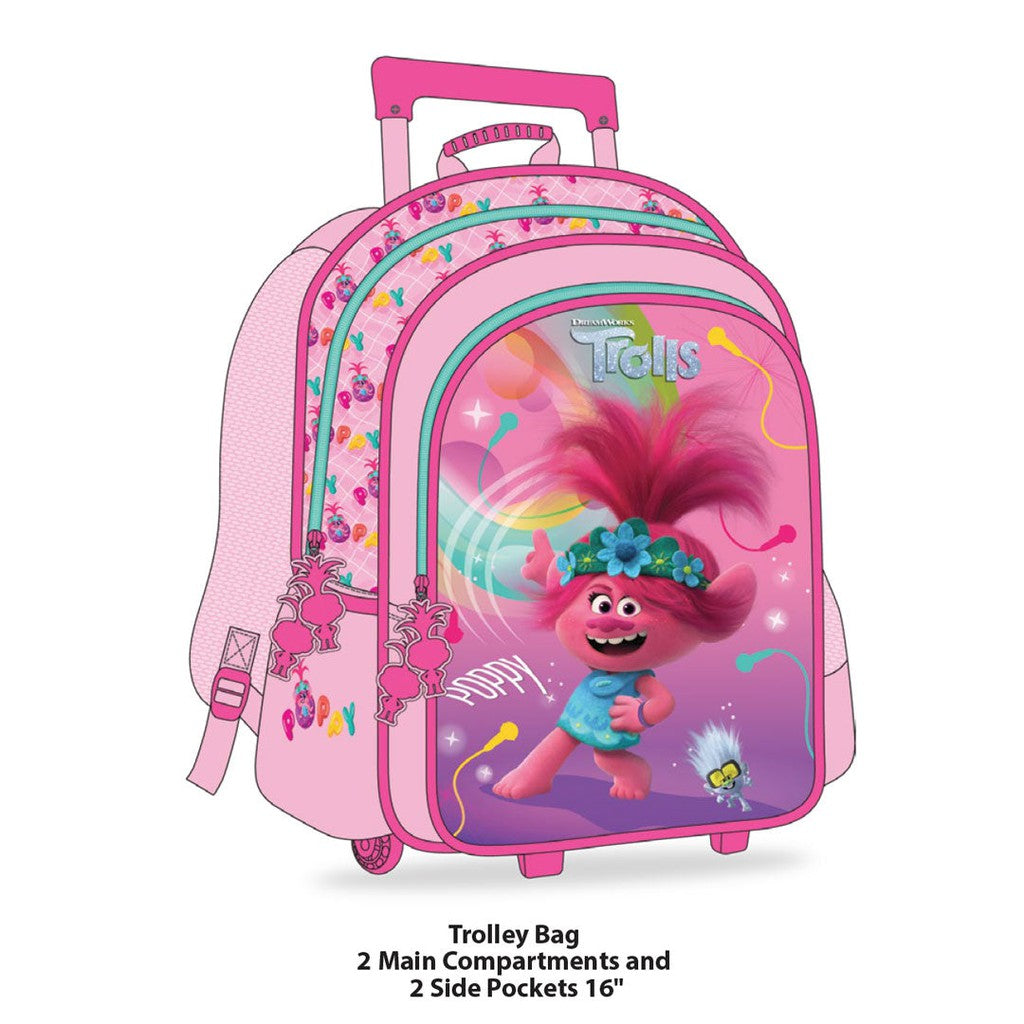 TROLLS Trolly Bag – Star Light Kuwait