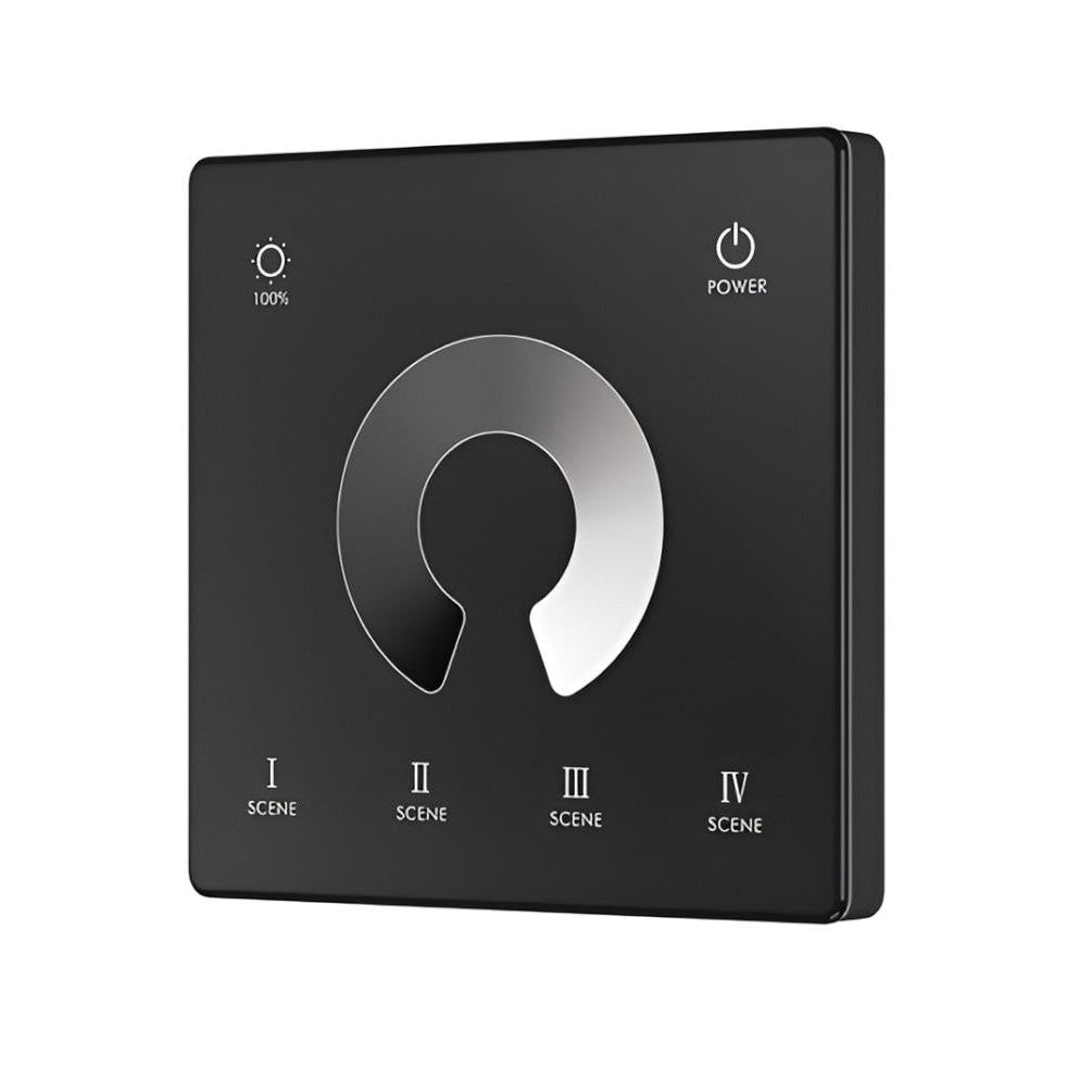 TW1 Wall Mounted Touch Panel Dimmer - Black – Star Light Kuwait