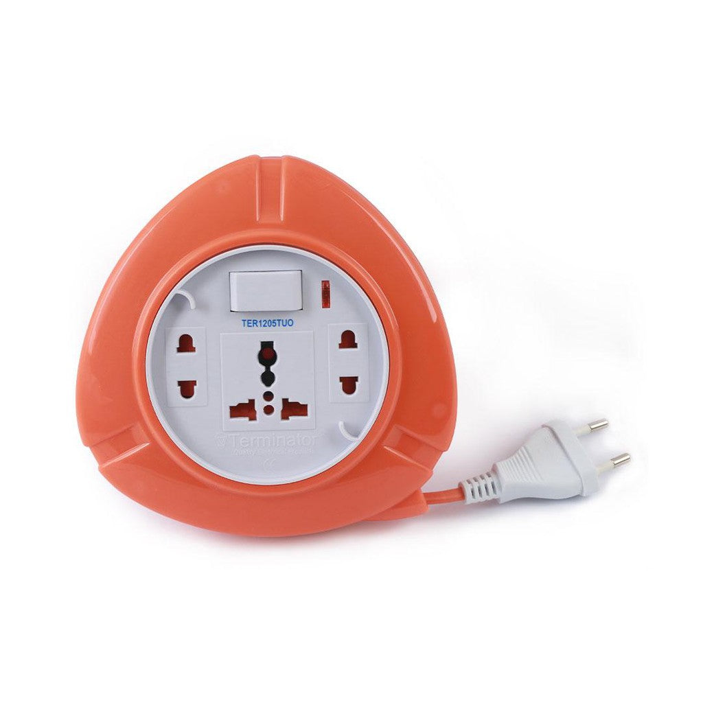 Terminator 3 Way Extension Reel 5m Cable – Star Light Kuwait