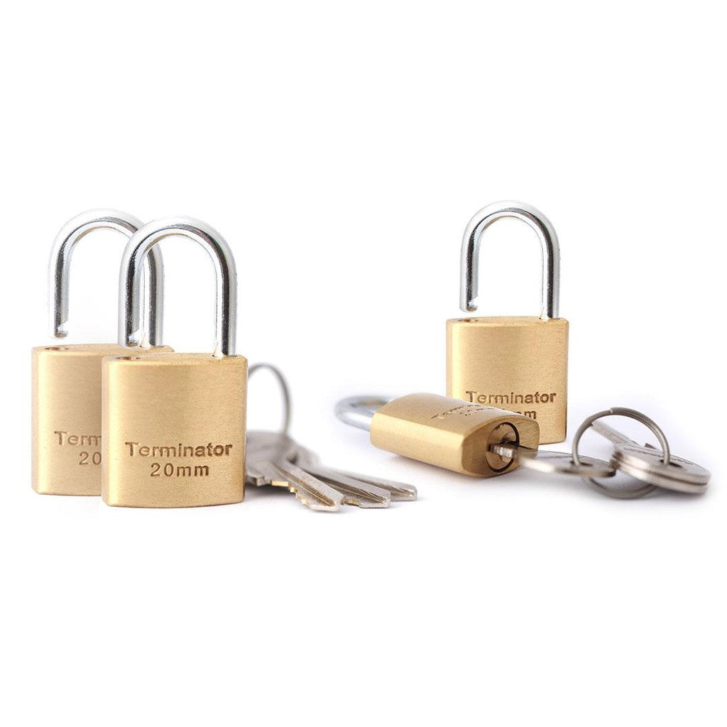 Terminator Brass Pad Locks Set 4:1 – Star Light Kuwait