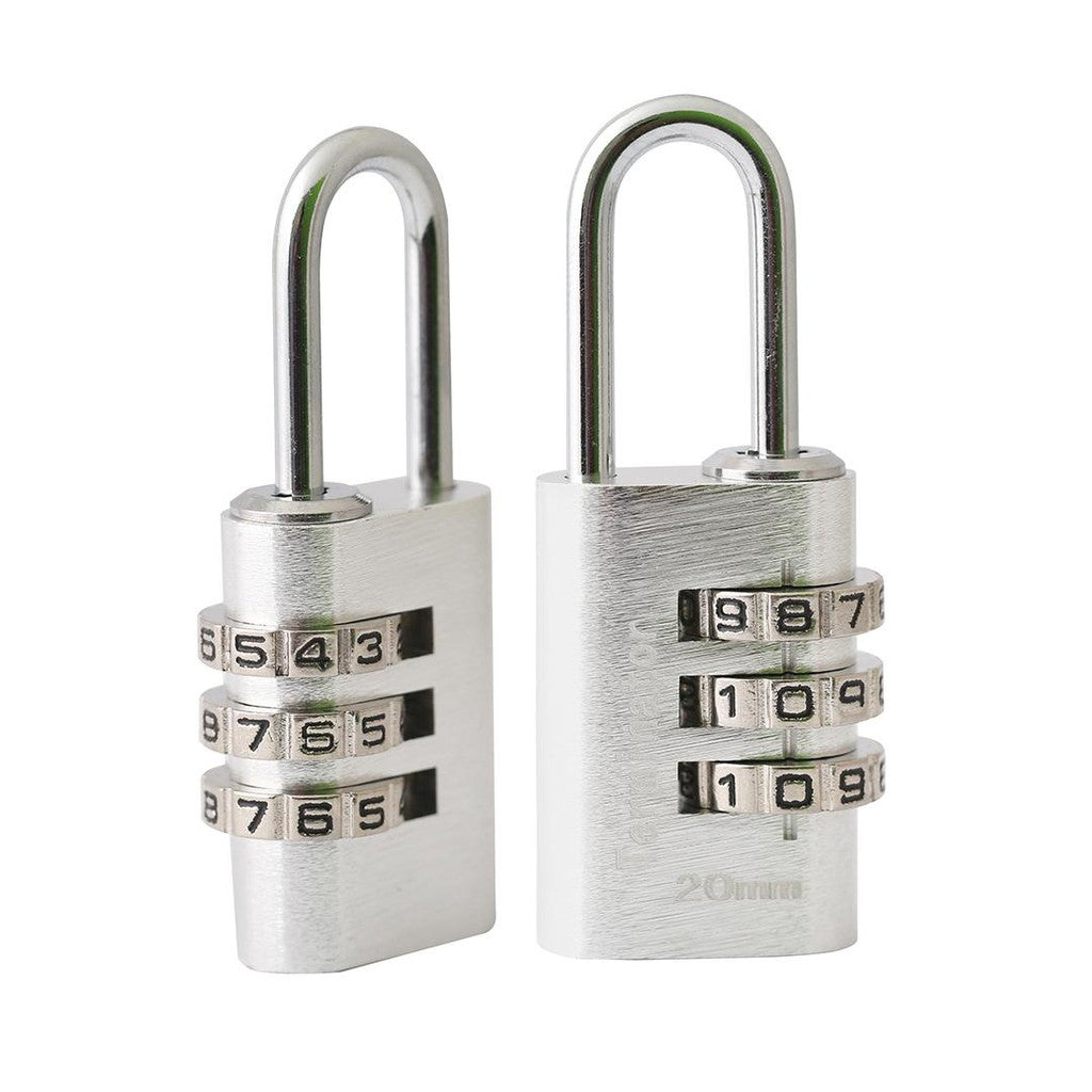 Terminator Combination Pad Lock 20MM Silver – Star Light Kuwait