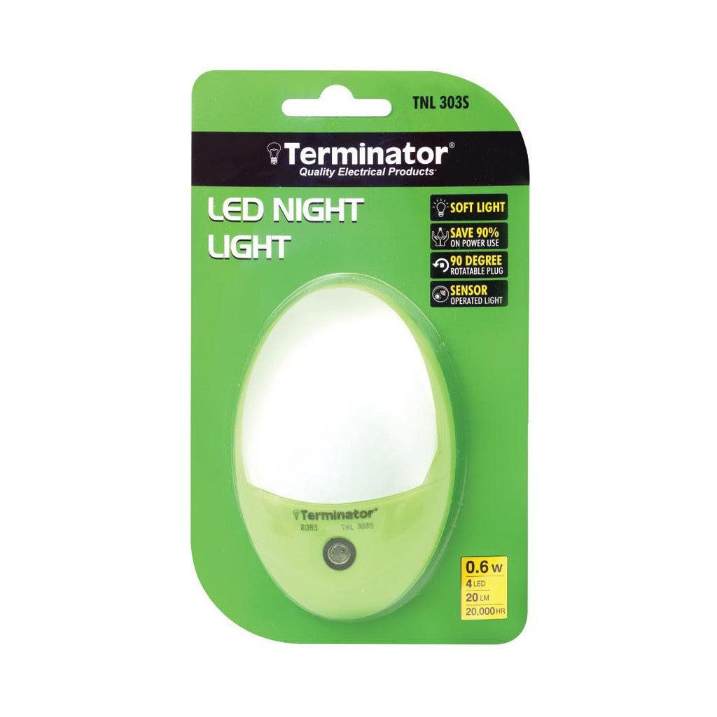 Terminator TNL303S Sensor Night Light - Green – Star Light Kuwait