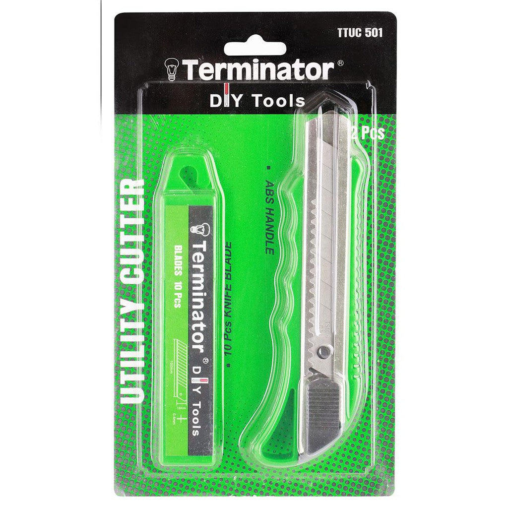 Terminator Utility Cutter 10 PCS Blades – Star Light Kuwait