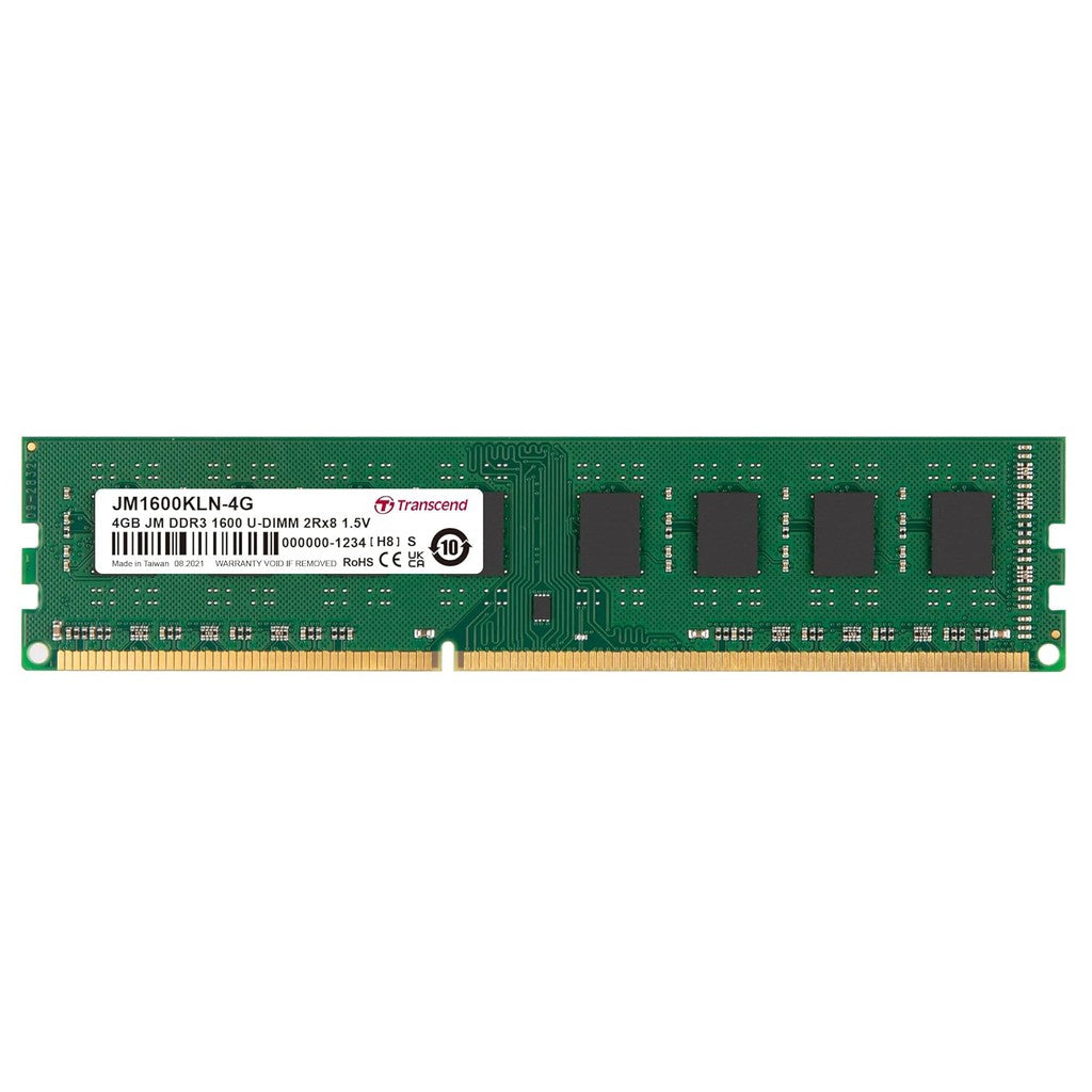 Transcend 4GB DDR3 1600 Desktop RAM – Star Light Kuwait