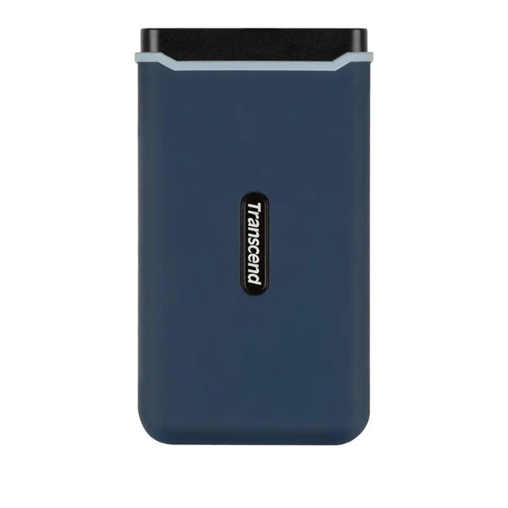Transcend 1 TB ESD370C Type C ,up to 1,050 MB/s, Portable SSD -Navy bl ...