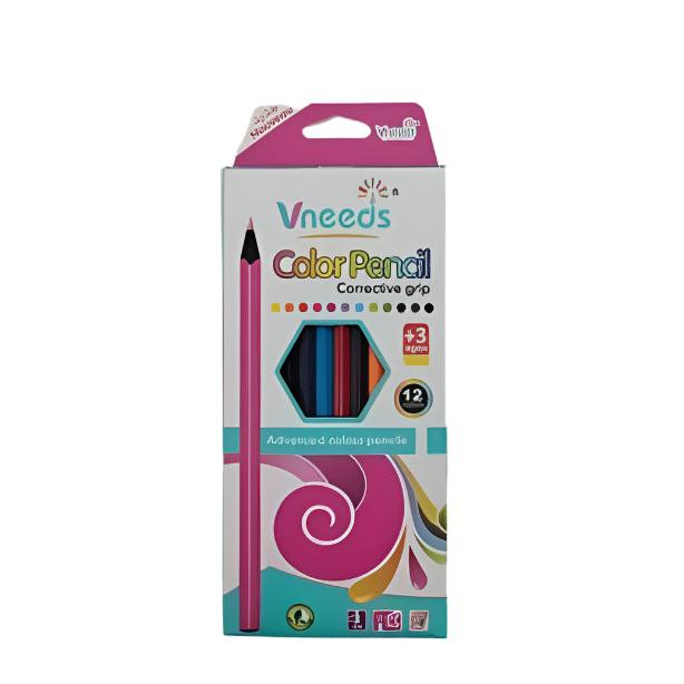 Vneed Color Pencil V0674 - 12 Color – Star Light Kuwait