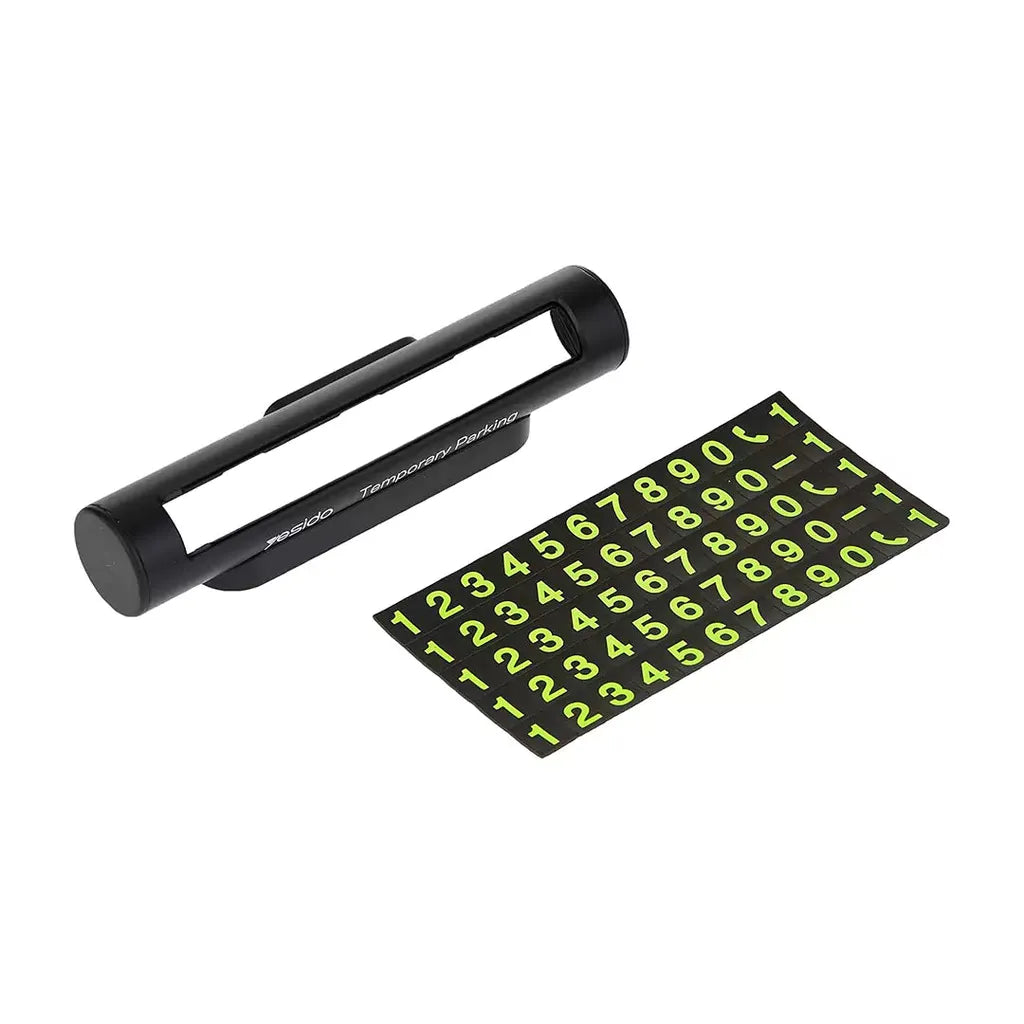 Yesido C68 Car Parking Number Display - Black – Star Light Kuwait