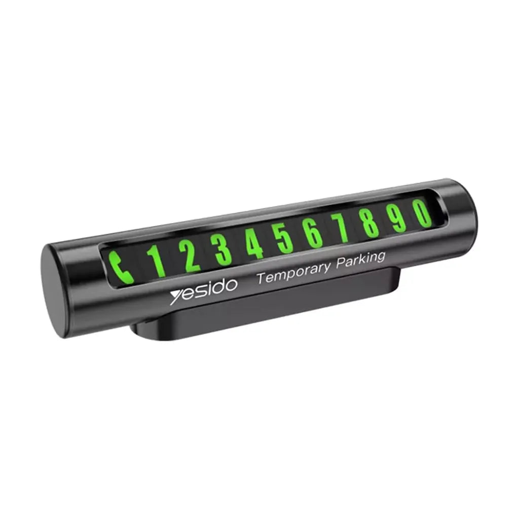 Yesido C68 Car Parking Number Display - Black – Star Light Kuwait