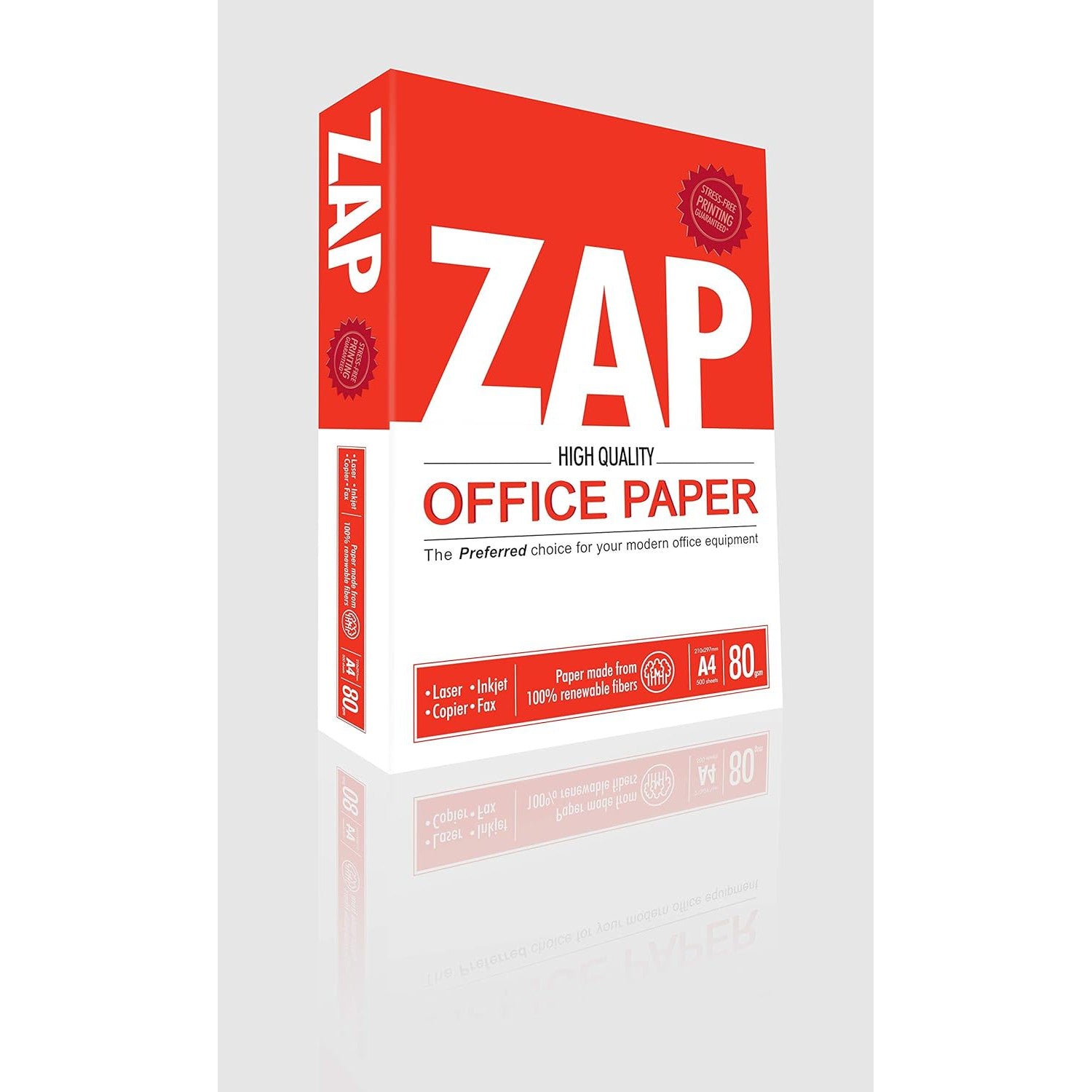 ZAP Photocopy Paper A4 Size - Ream – Star Light Kuwait