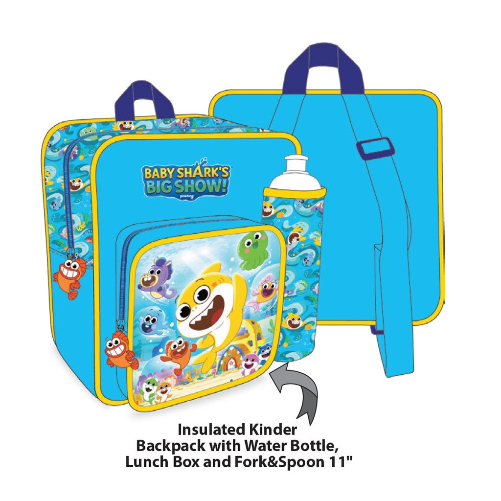 Baby Shark Backpack – Star Light Kuwait