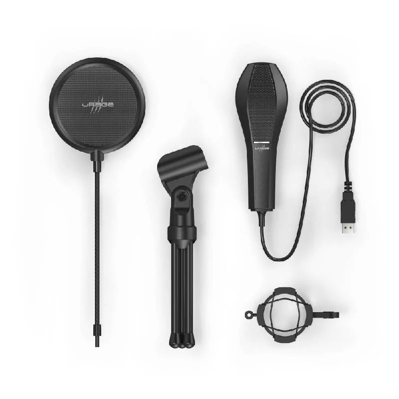 uRage Stream 400 Plus USB Gaming Microphone - 2M / USB - Black – Star ...